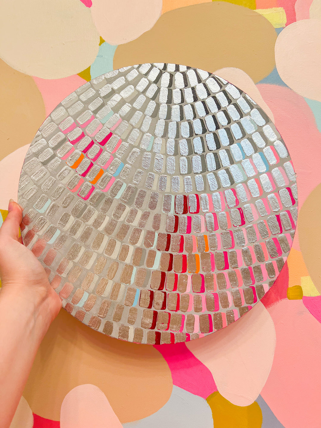 Disco Ball Painting – Lindseytyn Artworks