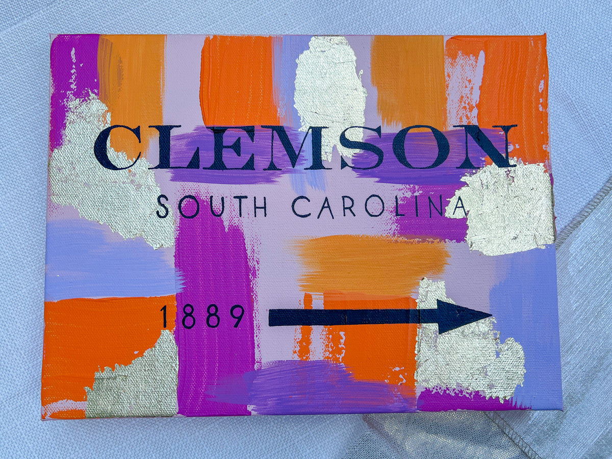 Clemson SC Abstract Painting – Lindseytyn Artworks